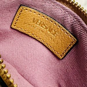 Versace | Accessories | New Unisex Versace La Medusa Caramel Vitello ...